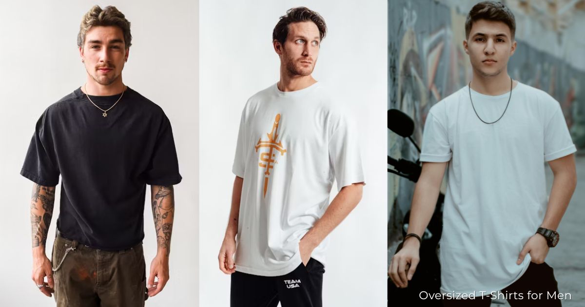 Oversized T-Shirts for Men: The Ultimate Style Guide – Men Pieces